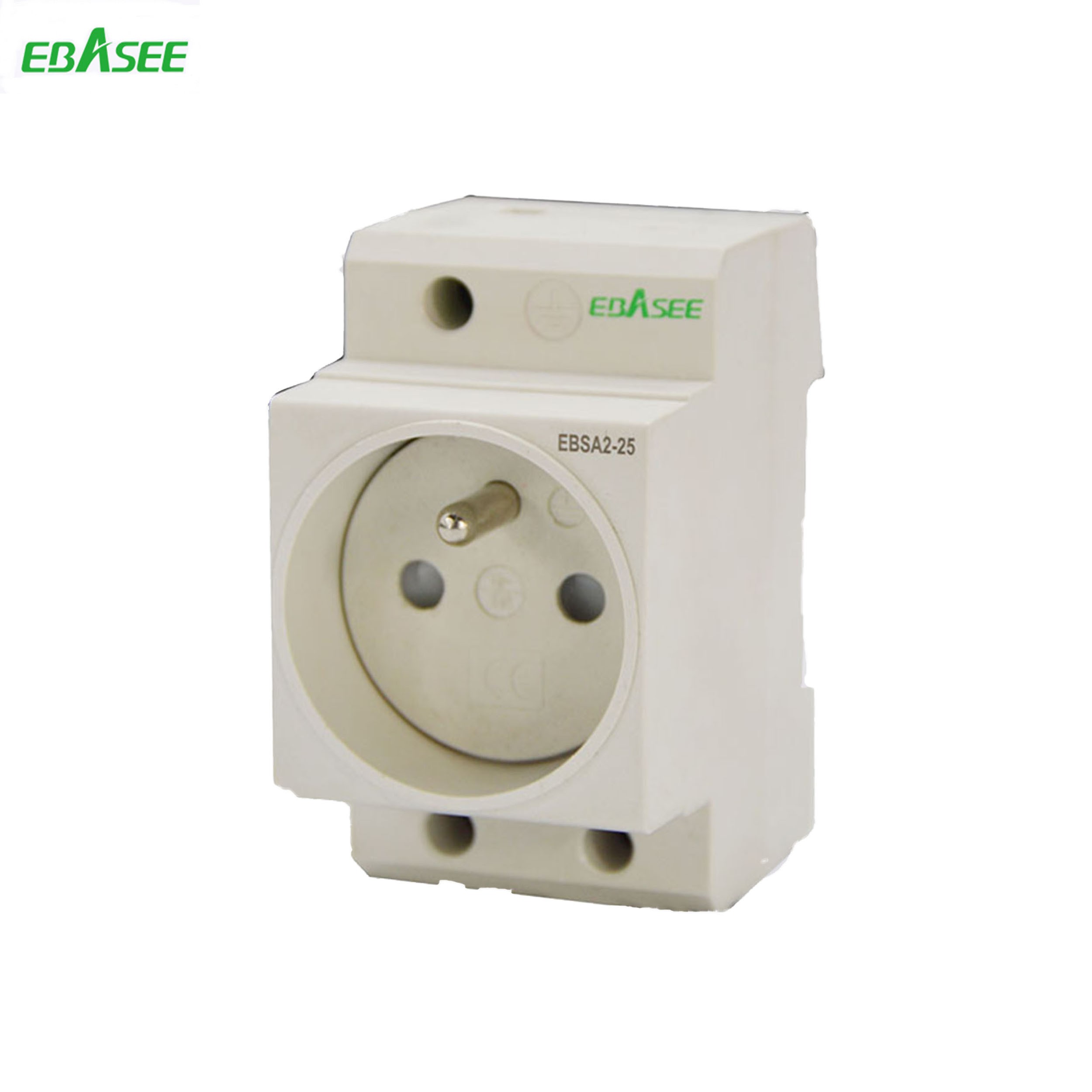 Buy 16a 250v Din Rail Mounted Schuko Socket from Shanghai Ebasee ...