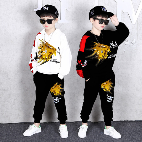 Buy 2021 New Autumn Suit Boys Long Sleeve Thin 4-13 Years Old Boys ...