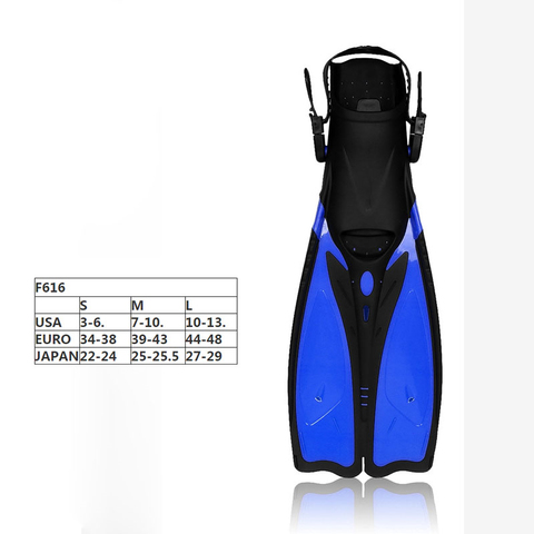 Buy 2021 Professional Plastic Adult Free Dive Long Fins Set from ...
