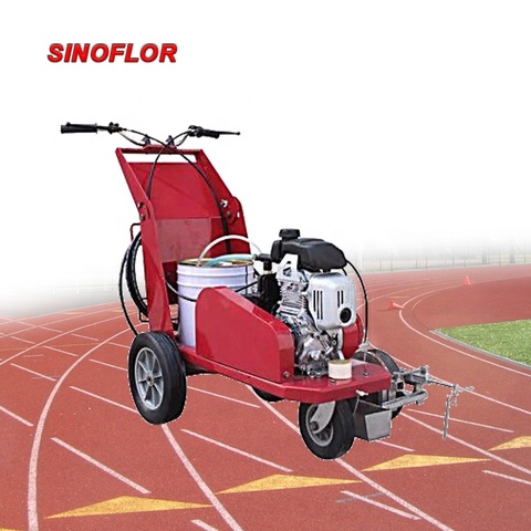 Buy 2.2kw Power White Line Marking Machine For Race Running Track ...