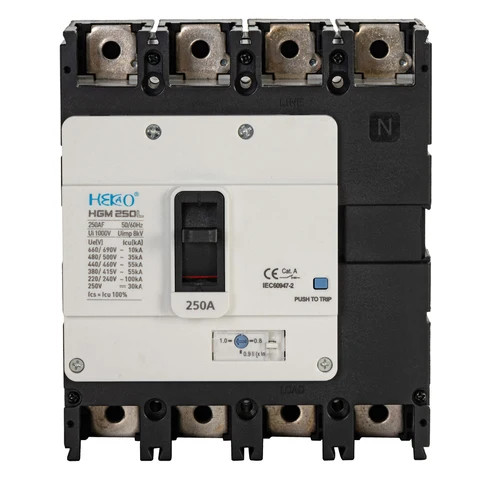 Buy 250a Hgm250l 4p Mccb Moulded Case Circuit Breaker from Yueqing ...