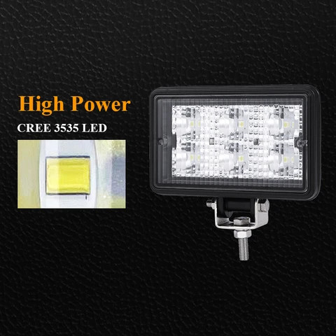 Buy 6x4 Rectangular Flood Beam Headlight Agricultural Led Off Road ...