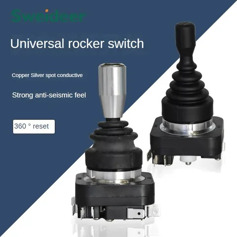 Buy 8 Way Momentary Automatic Self-reset Industrial Monolever Toggle ...