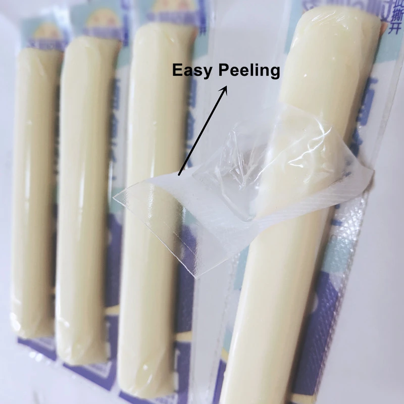 Buy 9 Layer Transparent Pa Evoh Pe Peelable Lidding Film For Storage ...