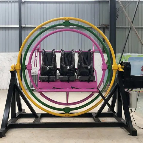 Buy Amusement Park Facilities Spinner Human Gyroscope Ride For Sale ...