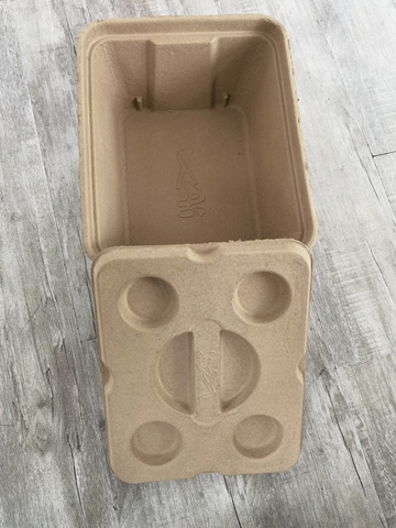 Buy Biodegradable Eco Friendly Paper Pulp Box Made Of Recycled Paper ...