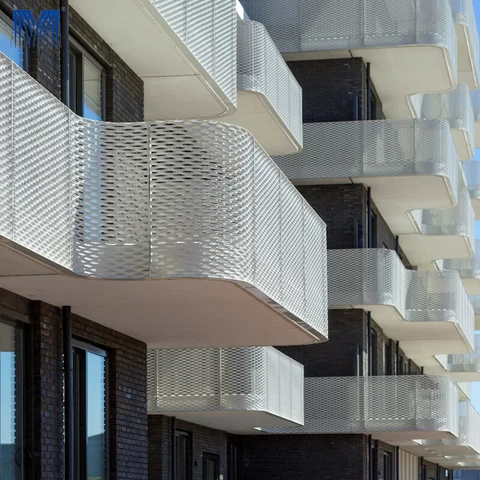 Buy Ceiling Expanded Curtain Wall Gutter Guards Fine Foil Wire Roll ...