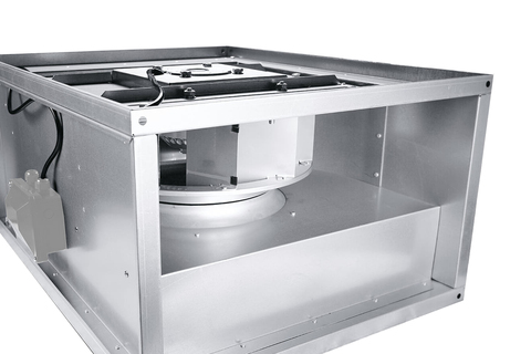 Buy Centrifugal Rectangular Duct Fan Inline Fan Metal Duct Ventilation ...