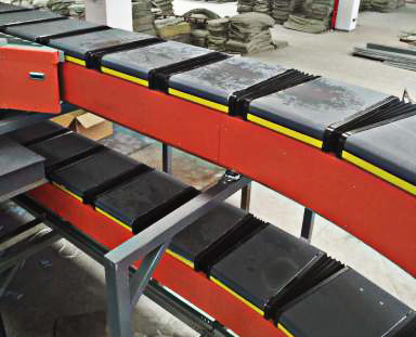Buy Conveyor Belting Double Ring Sorting Machinery Belt Conveyor ...