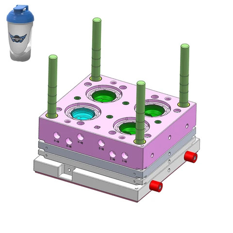 Buy Custom Die Molding Service Double Color New Plastic Bottle Mold ...
