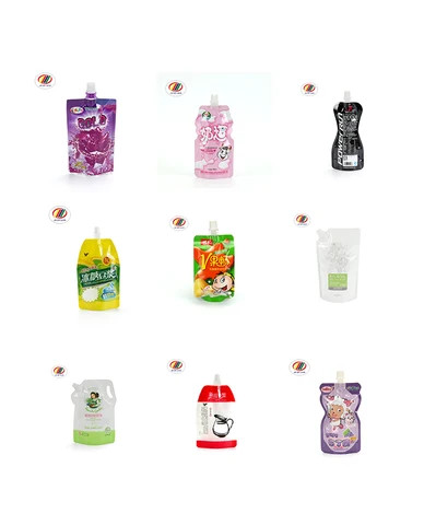 Buy Custom Special Shape Portable Doypack Liquid Drinks Juice Packing ...