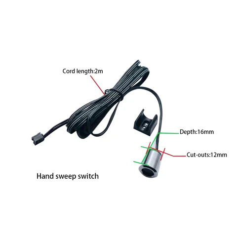 Buy Dc12-24v Wardrobe, Cabinet Led Light-emitting Diode Removable Hand ...