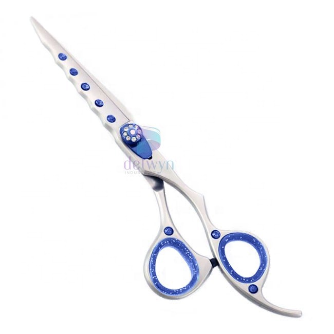 Buy Diamond Style Razor Hair Scissor Japanese Steel Barber Scissor With ...