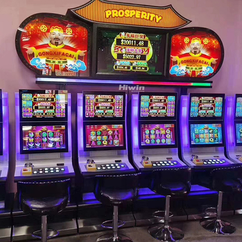 Buy Dual Screen Slot Game Cabinet Slot Game Machine Cabinet from ...