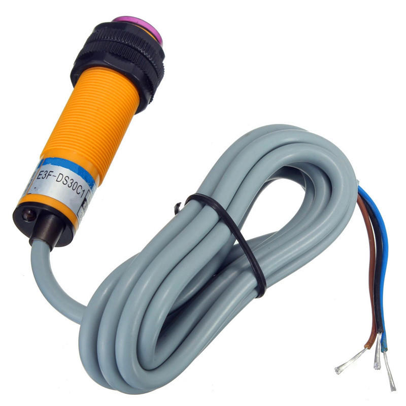 Buy Electronic E3f-ds30c1 300ma 0.5khz Adjustable Infrared Proximity ...