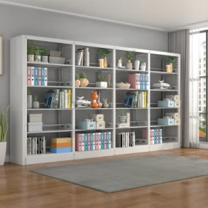 Buy Filing Cabinet 5 Tier Shelf Metal School Library Book Rack from ...