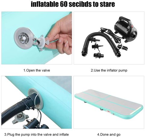 Buy Floor Air Track Inflatable Gymnastics Mat Cheap Airtrack Tumble ...