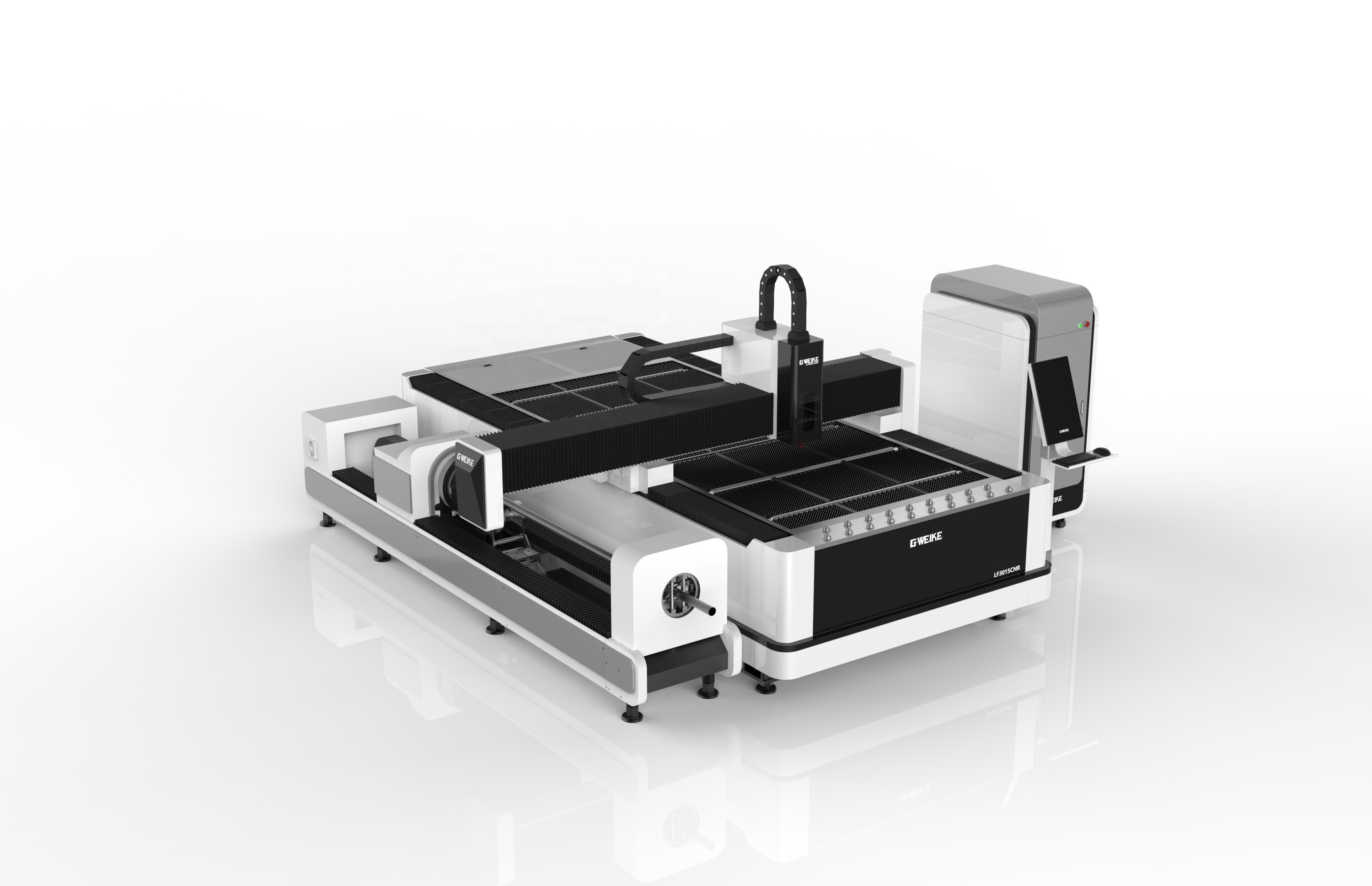 Buy G-weike 1000 -4000w Fiber Laser Cut Metal En Plein Air Ecran ...