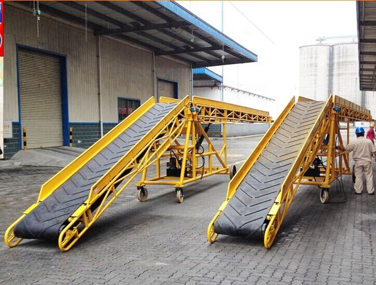 Buy High Performance Double Belt Conveyor Custom Telescopic Belt ...