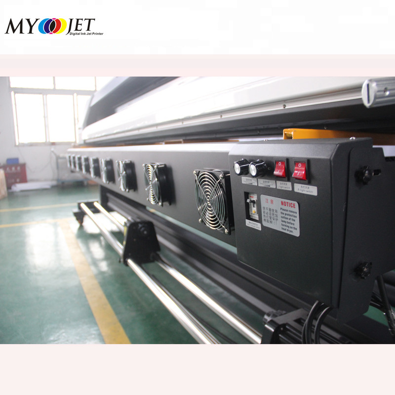 Buy High Speed Industrial 3.2m Inkjet Printer Xp600 Eco Solvent Printer ...