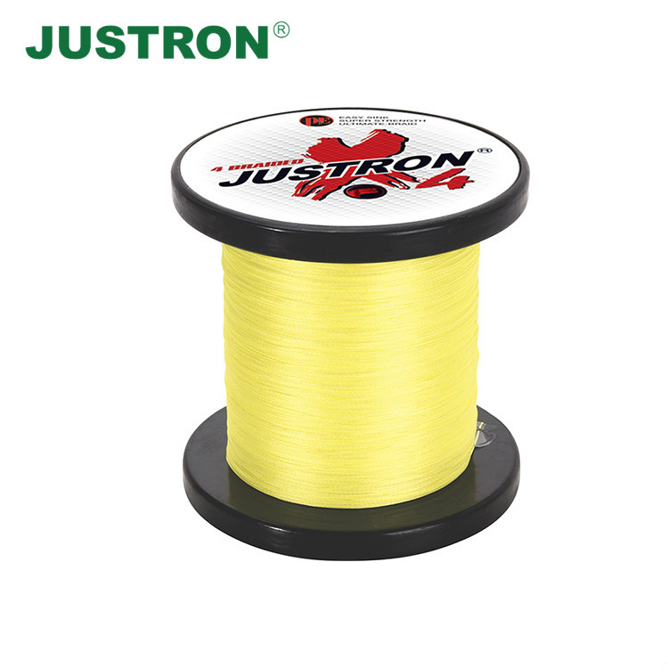 Buy Justron 500m 300m 100m Braided Fishing Line 4 Strands Multicolor Multifilament Saltwater Pe ...