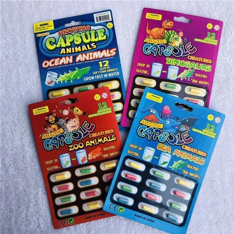 Buy Kids Amazing Bath Soft 12pcs Dinosaur Cognition Bubble Expandable ...