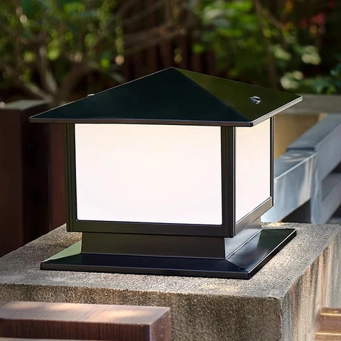 Buy Led Waterproof Pillar Lamp E27 Lighting Source Ac85-265v 12w ...