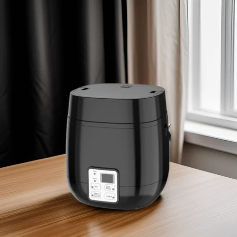 Buy Low Sugar Mini Rice Cooker Black 1.2l Ceramic Oil 4in1 Intelligent ...