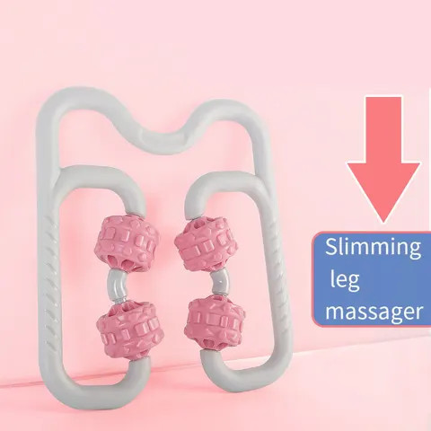 Buy Mace Massage Stick Ring Clamp Leg Roller Shaft Muscle Relaxation ...