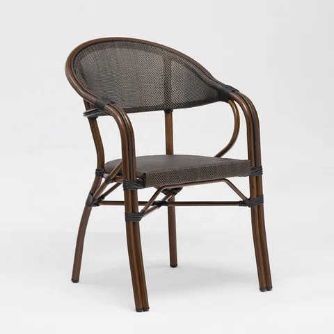 Buy New Arrival Outdoor Garden Stackable Textilene Chairs Patio Leisure ...