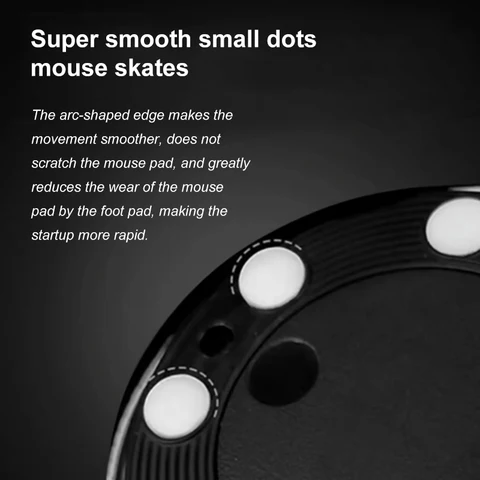 Buy Oem Aluminosilicate Glass Mouse Skates Glass Mouse Feet For Mice ...