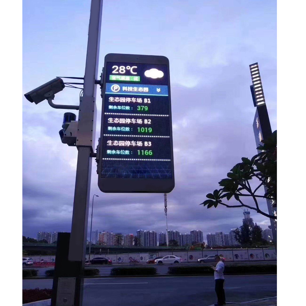 Buy P4 P5 P6 Outdoor Pole-mounted Led Display Board Outdoor 55 Inch Led ...