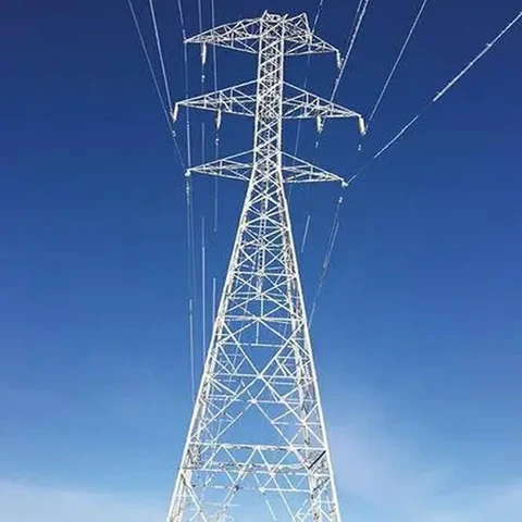 Buy Power Transmission Tower 220kv Transmission Line Electrical High ...