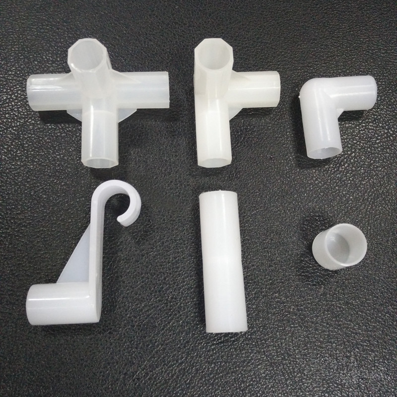 Buy Pp Plastic Connector 3 Pin 4 Pin Wardrobes Parts For Steel Tube Or ...