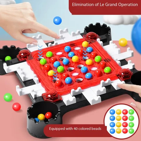 Buy Rainbow Puzzle Chess Line Up Elimination Classic Board Games ...