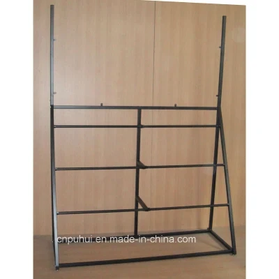 Buy Retail Shop Display Floor Standing Metal 6 Rolls Carpet Rack ...
