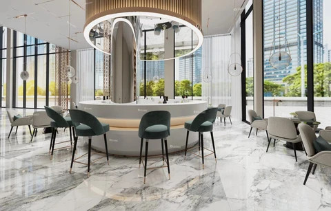 Buy Royal Jade Tile 600*1200 Luxury Bright Stone Surface from Fuzhou ...