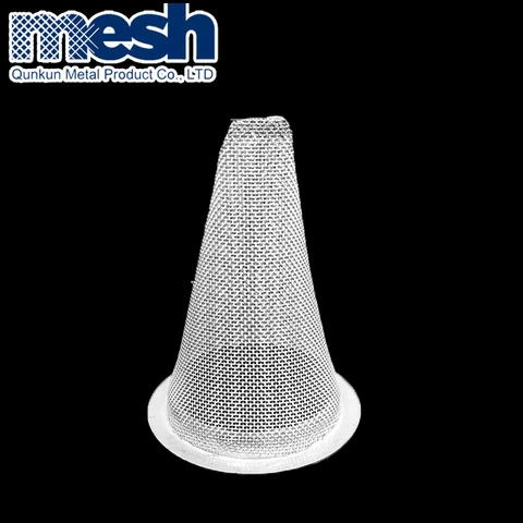 Buy Stainless Steel Cap Shape Filter Caps Bowl Shape Mesh Strainer from ...