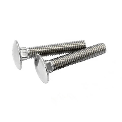 Buy Stainless Steel Din 603 Mushroom Cup Head Square Neck Carriage Bolt ...