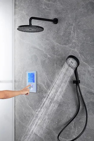 Buy Stepon Luxury In Wall Mounted Bathroom Shower Mixer Concealed ...