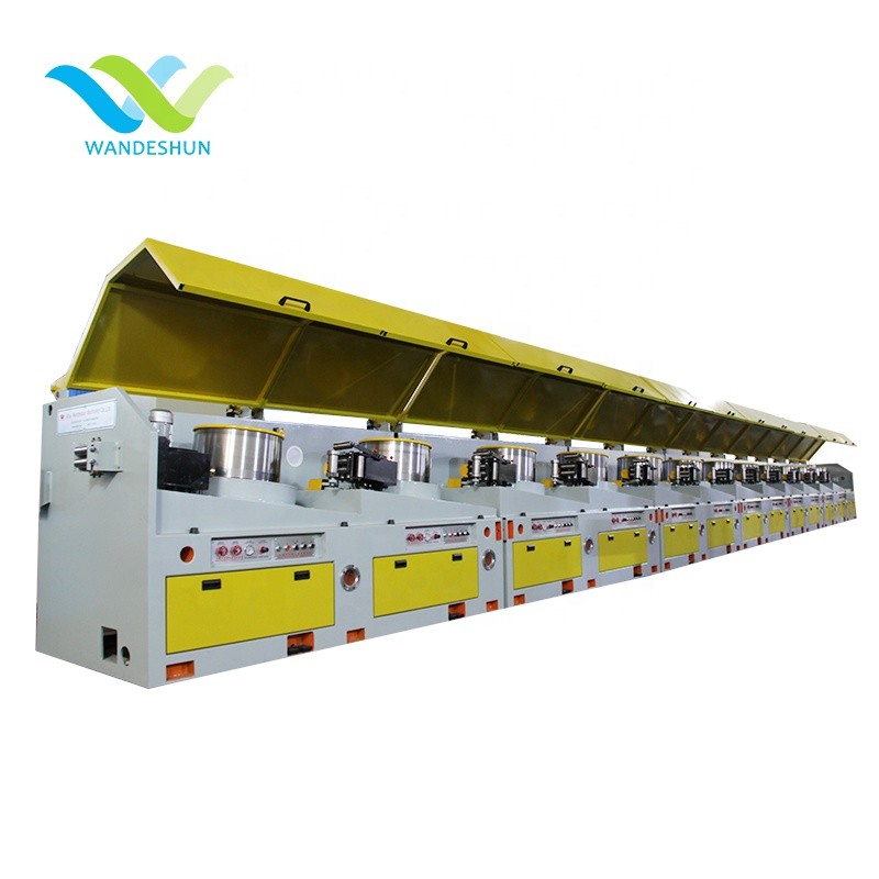 Buy Straight Line Continuous Wire Drawing Machine/continuous Block Wire ...