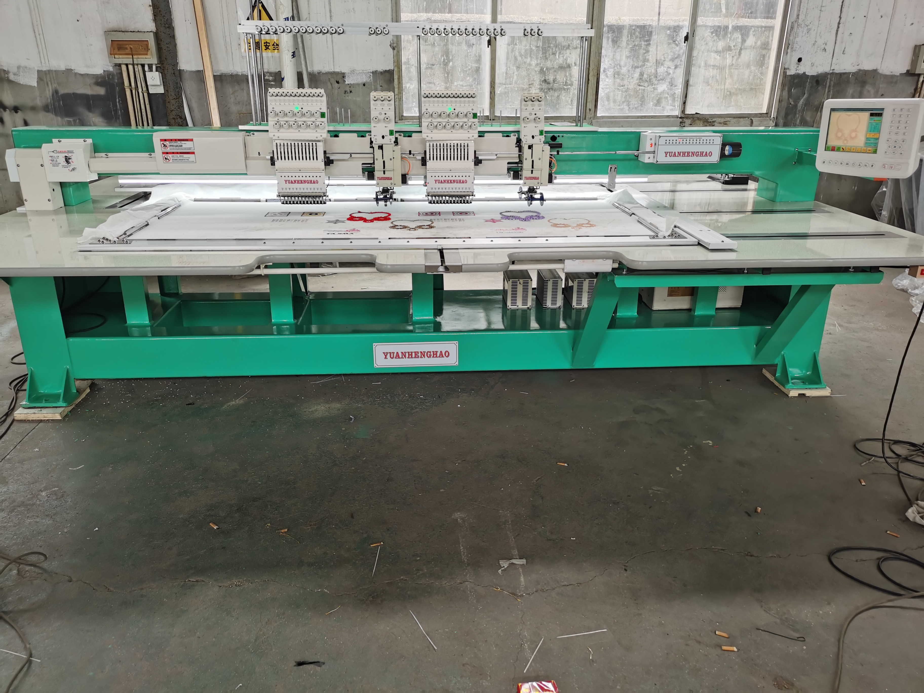 Buy Taping Embroidery Machine 12 Needles 2 Heads Cording Embroidery ...