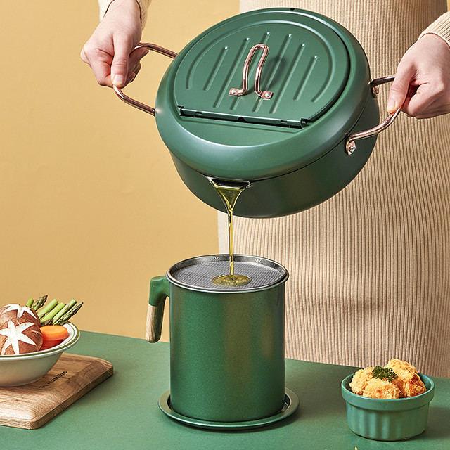Buy Temperature Control Kitchen Cookware 20/24cm Stainless Steel Oil ...