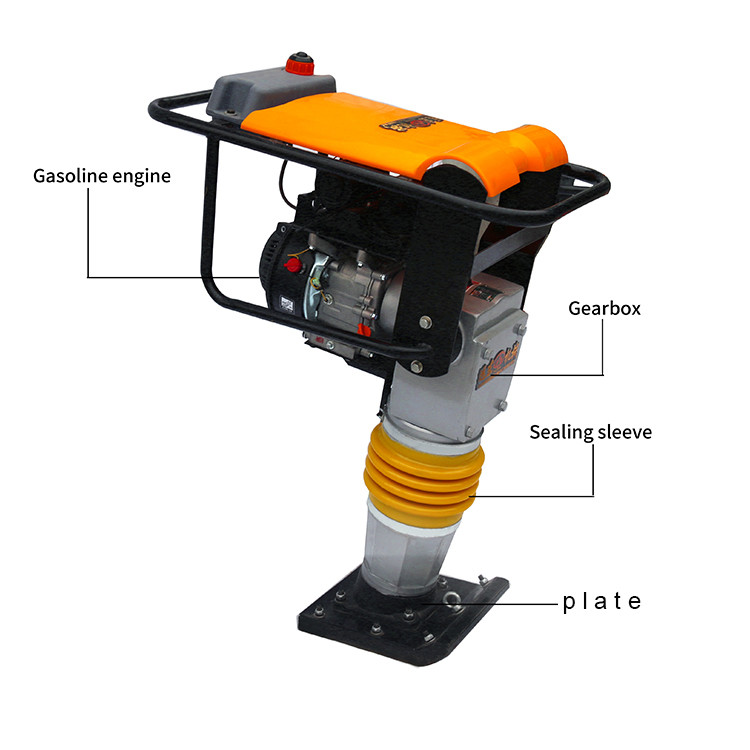 Buy Throttle Control Jumping Jack Tamper Vibratory Compactor Handheld ...