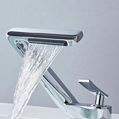 Buy Unique Single-handle Brass Faucet With Ceramic Valve Black Gold ...