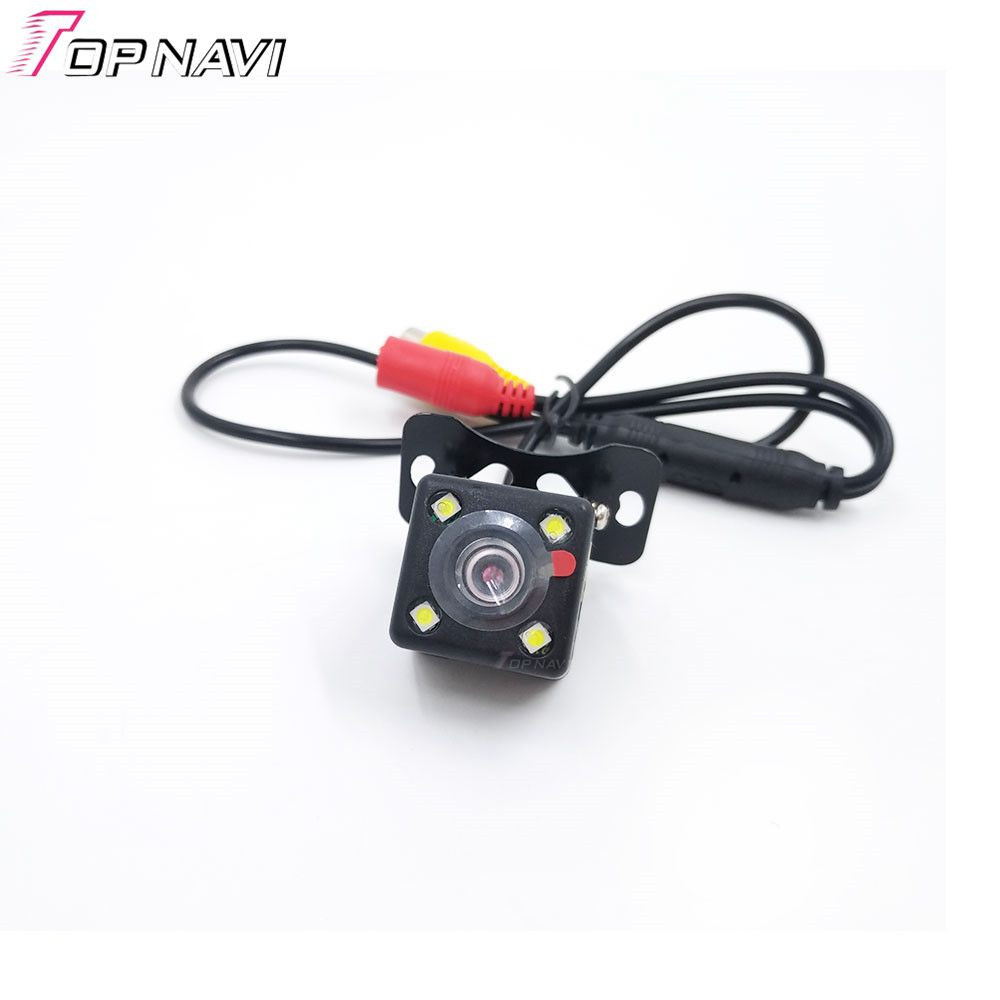 Buy Universal Wide Angle Car Rear View Camera With Night Vision 4 Led ...