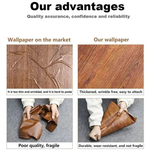 Buy Wall Papers Decor Wallpaper Wall Living Room 3d Wall Paper Sticker ...