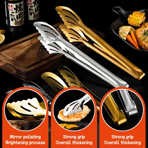 Buy Yitian Kitchen Utensil Food Buffer Clamp Sharing Clip 9 12 Salad ...