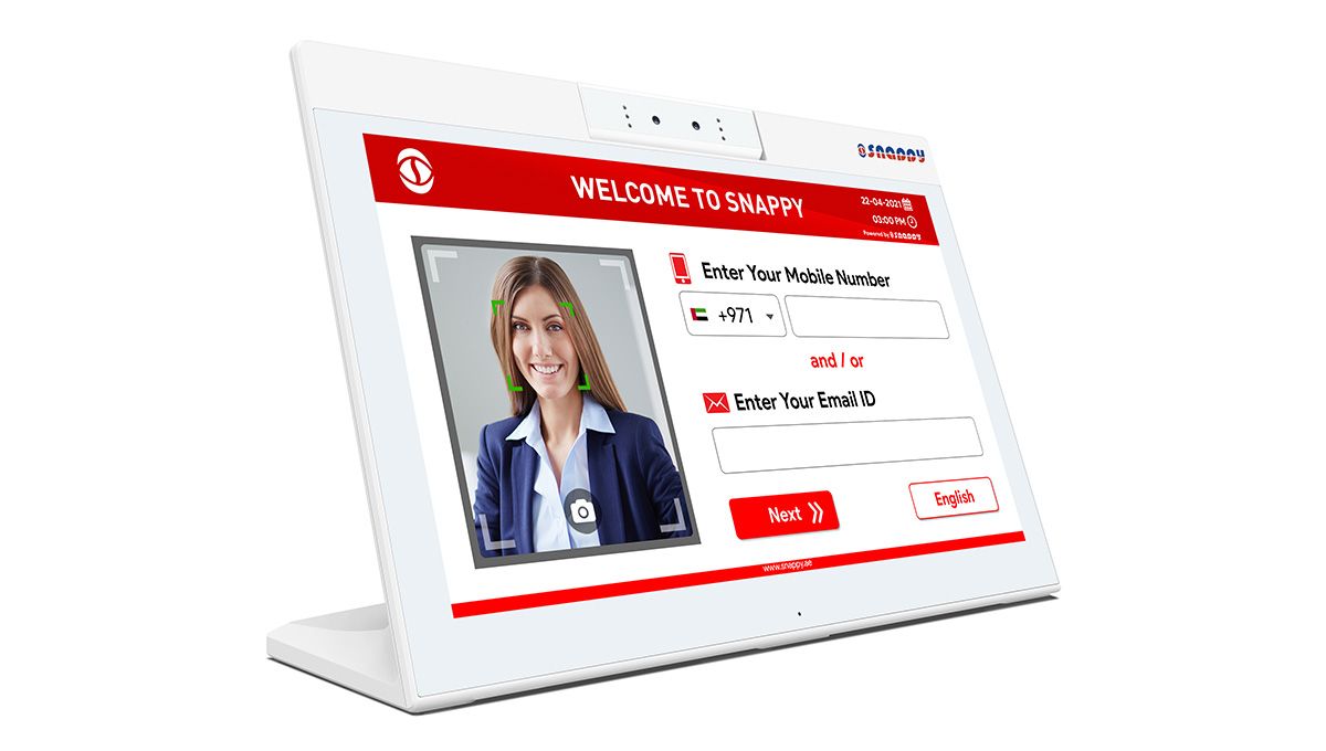 Buy Snappy Visitor Digital Log Book from VOSTOK, United Arab Emirates ...