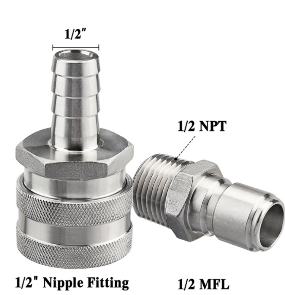 Buy Stainless Steel Quick Disconnect - Female from Zibo Cohen Import ...